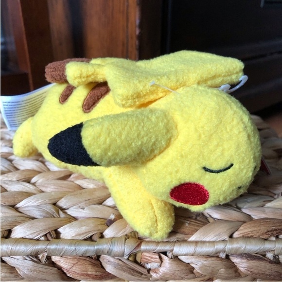 Nintendo | Toys | Pokemon Pikachu Mini Sleep Buddy Plush | Poshmark